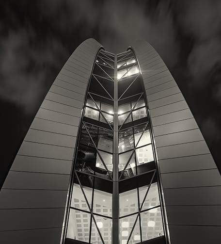 Aldar Headquarters Building Sideview