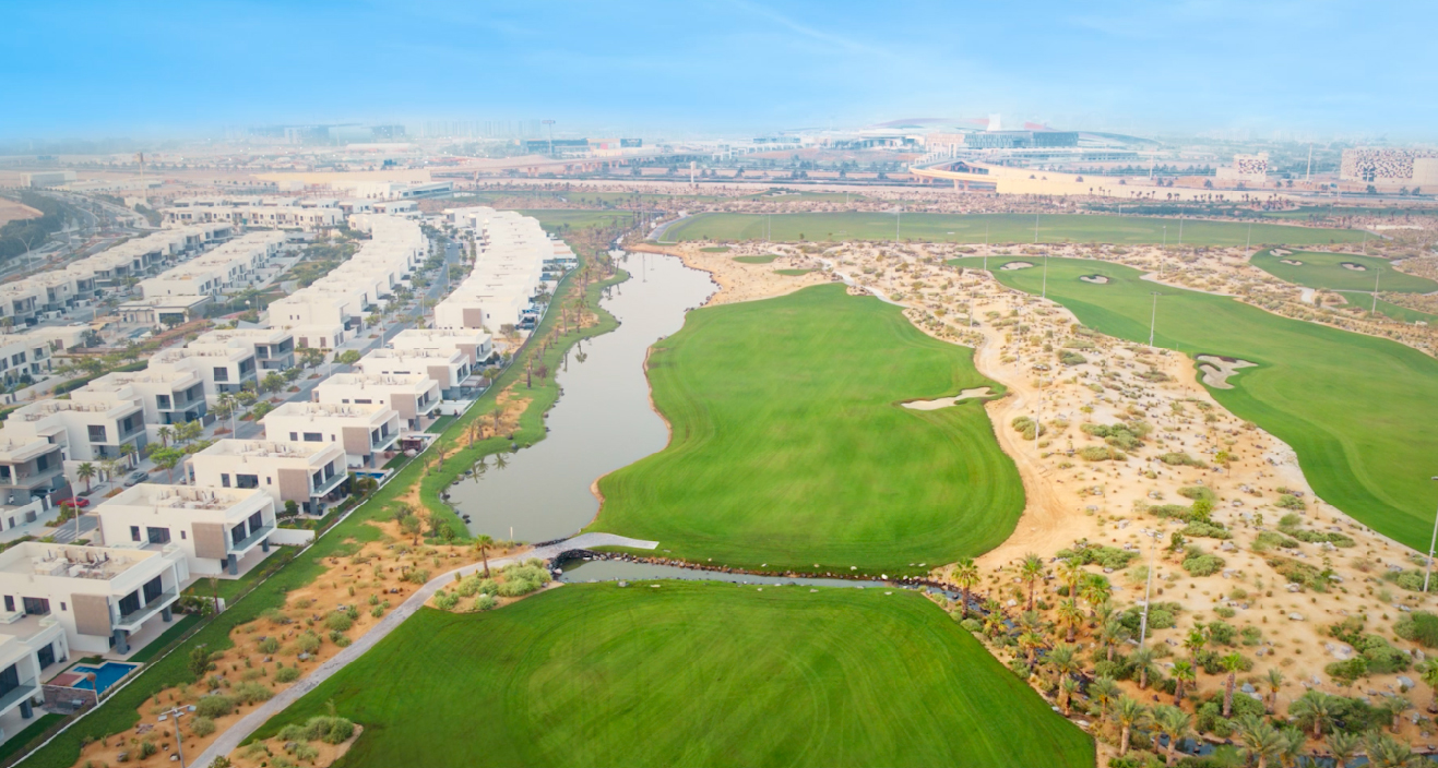 New townhouses and villas on Yas Island with a world-class golf course ...